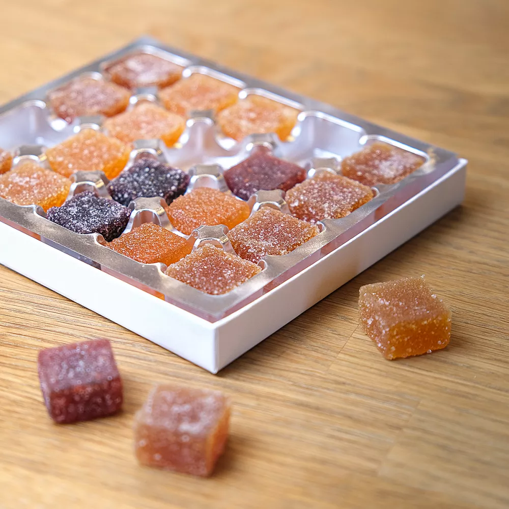 Maison Herbin : Assorted fruit pastes homemade